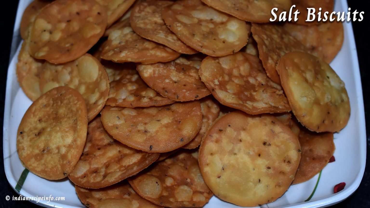 Salt Biscuits Recipe Homemade | How To Make Salt Biscuits Recipe
