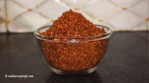 Best Nalla Karam Podi Recipe Andhra Style - Indian Recipe Info